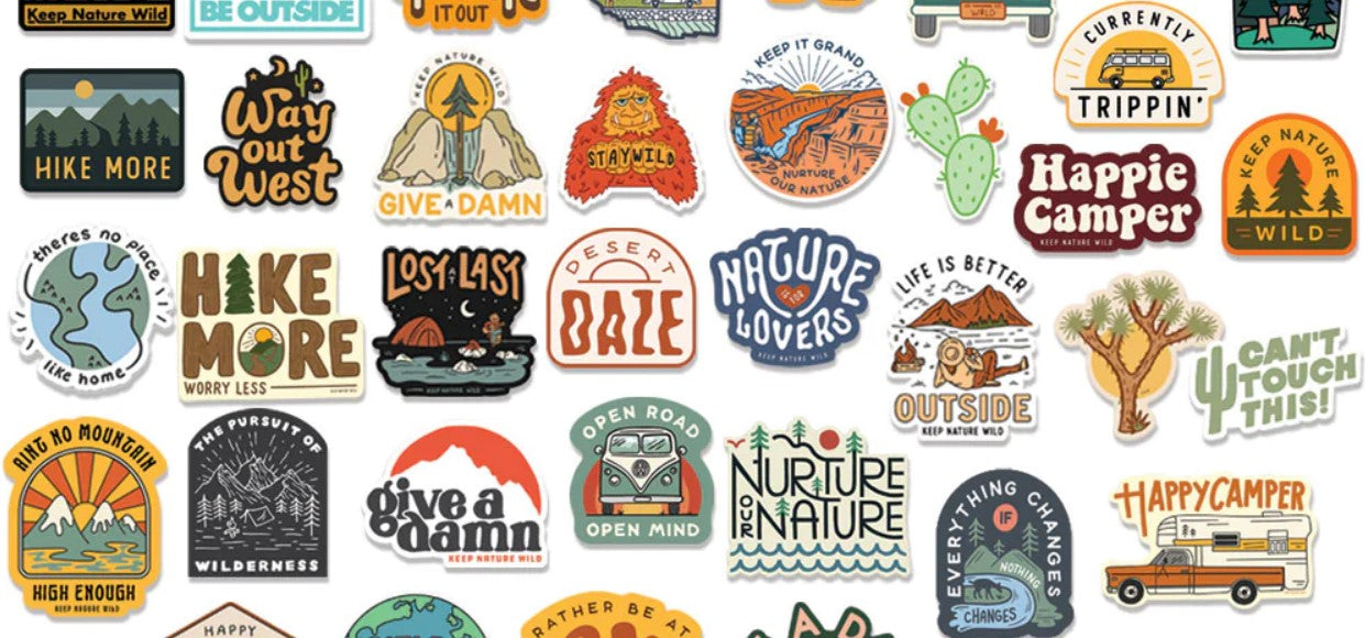 Stickers - Outdoor Themed
